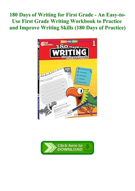 [download] 180 Days Of Writing For First Grade An Easy To Use First