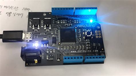 Netduino 넷두이노 Tutorial Blink LED YouTube
