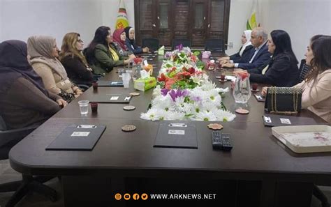 قامشلو وفد من اتحاد نساء كوردستان سوريا يزور مكتب حزب يكيتي