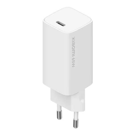 Xiaomi Mi 65W Fast Charger with GaN Tech white - Technology Valley