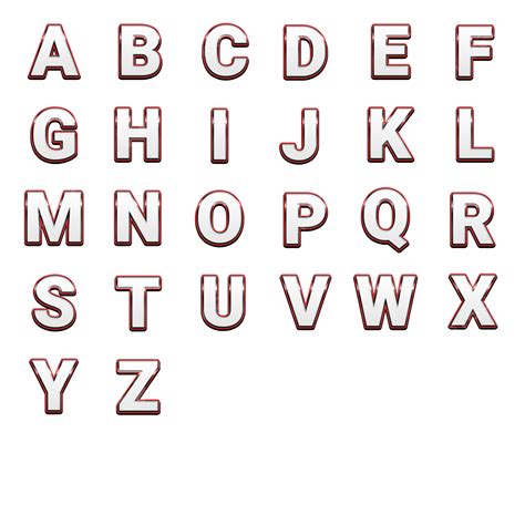 รูปตัวอักษรภาษาอังกฤษสีแดงเมทัลลิก Png ภาษาอังกฤษ ตัวอักษร ตัวอักษรภาษาอังกฤษภาพ Png และ Psd