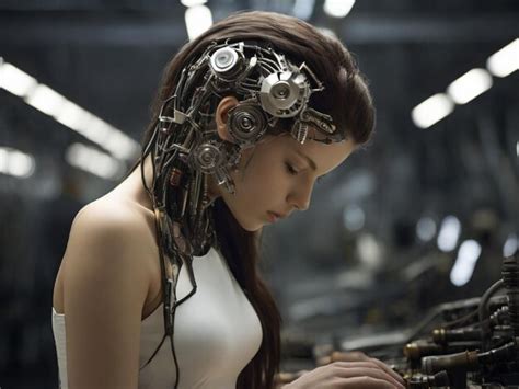 Premium Photo Craft An Image Portraying Humans As Mere Cogs In A Vast