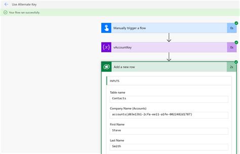 Power Automate Dataverse Create Row By Setting Lookup Column With
