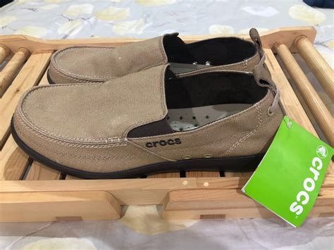 Brand New Crocs Walu Canvas Loafer Mens Fashion Footwear Dress