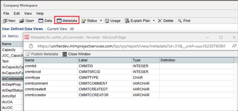 Creating A Data View Drmcnatty And Associates