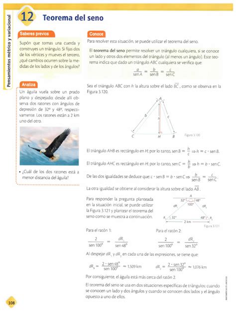 Teorema Del Seno Y Del Coseno Pdf