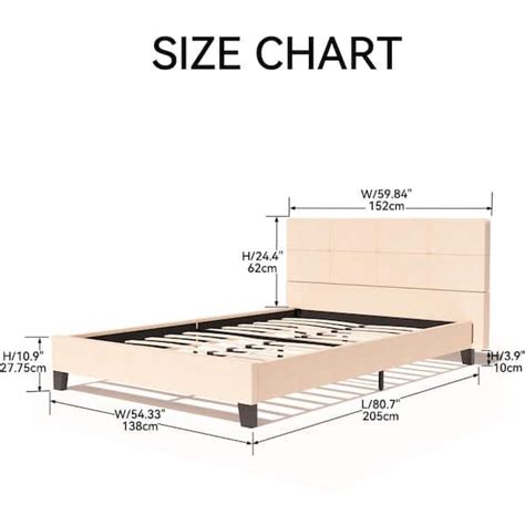 Headboard Sizes Chart And Dimensions Guide Dreamcloud 60 Off