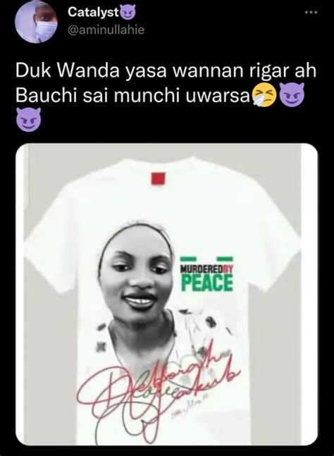 Aminu Adamu Mocked The Death Of Deborah Samuel Before Aisha Buhari