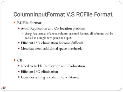 PPT Column Oriented Storage Techniques For MapReduce PowerPoint