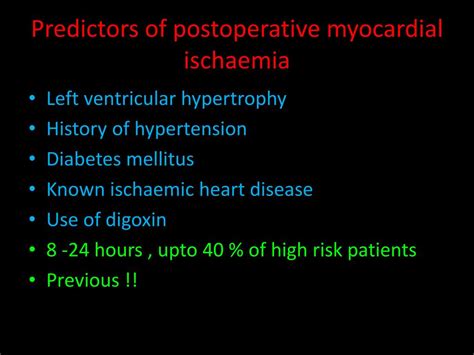 PPT Ischemic Heart Disease For Noncardiac Surgery PowerPoint Presentation ID 5782823