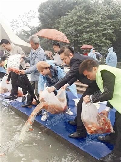 保卫塘河公益行动发布会昨举行 近10万条鱼苗放生会昌湖 每日头条