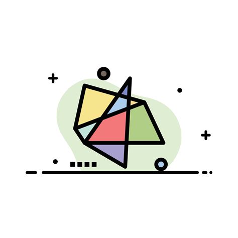 Abstract Effects Graphics Motion Special Business Flat Line Filled Icon