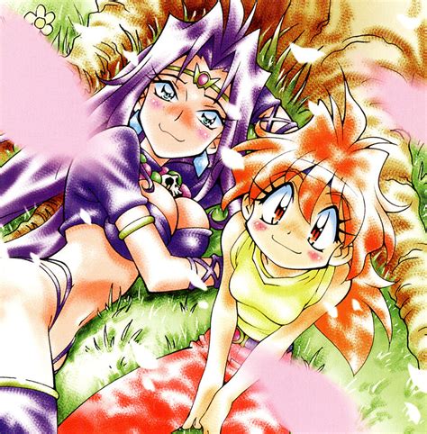 Lina Inverse And Naga The Serpent Slayers Drawn By Araizumirui