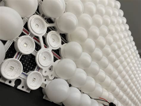 Modular Design Enables Huge Ping Pong Ball Led Displays Hackaday Modular Design Enables Huge Ping Pong Ball Led Displays Hackaday