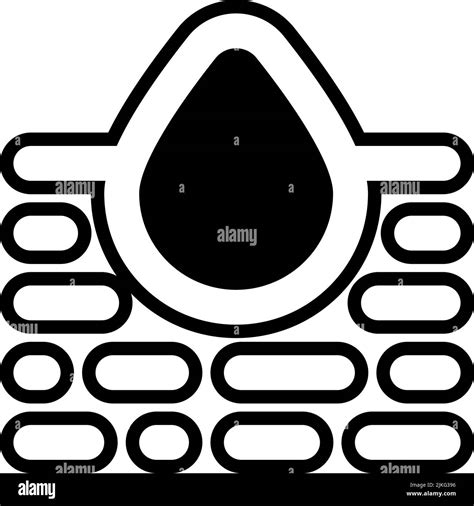 Humidity Icon Black Vector Illustration Stock Vector Image And Art Alamy