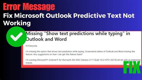 How To Stop Outlook From Typing Over My Text Synonym Quick Text
