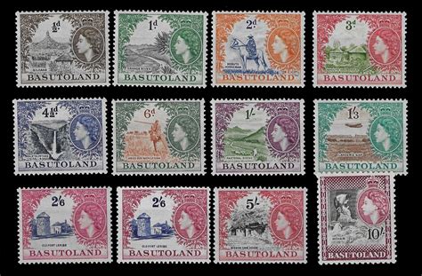 Stamps The World Basutoland The Collectors Shop