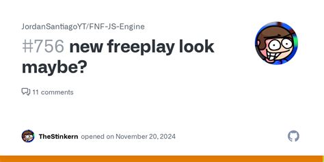 new freeplay look maybe · issue 756 · jordansantiagoyt fnf js engine · github