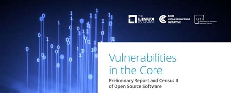 Linux Foundation Harvard Carry Out Open Source Security Census Open Source Insider