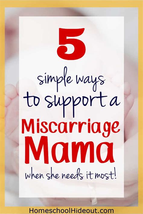 Support For Miscarriage Moms Plus My Story Homeschool Hideout