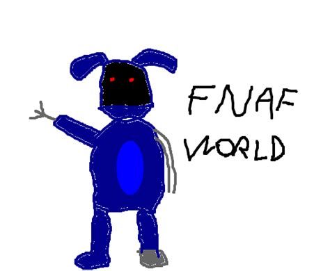 Old Bonnie Fnaf World Desenho De Felipe Fnaf Gartic