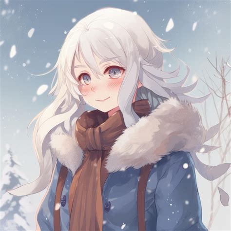 Anime Snow Girl