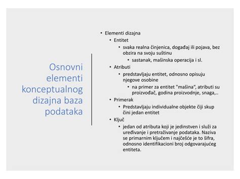 Okbp 2 1 Uvod U Konceptualni Dizajn Baze Podataka Ppt