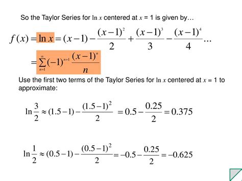 ppt 9 3 taylor s theorem error analysis for series powerpoint