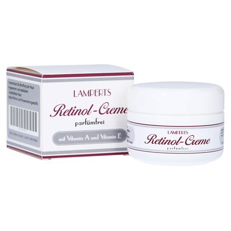RETINOL CREME parfümfrei Lamperts 50 Milliliter online bestellen ...