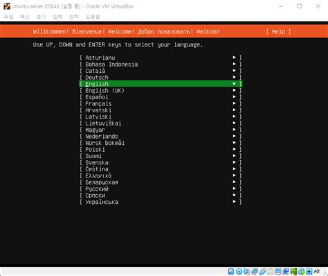 VirtualBox Ubuntu Server 설치하기 CLI 환경 구축
