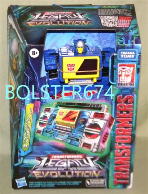 Twincast And Rewind Transformers Legacy Evolution Voyager 2023 Hasbro Takara Tomy Eur 38 44