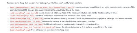Solved Step 3 Modify Your Min Heap That Stores Arbitrary