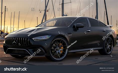 Mercedes Benz Amg Gt 63 S Over 3 Royalty Free Licensable Stock