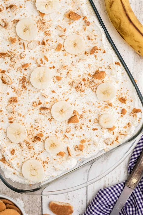 No Bake Southern Banana Pudding Recipe Savannah Mayo