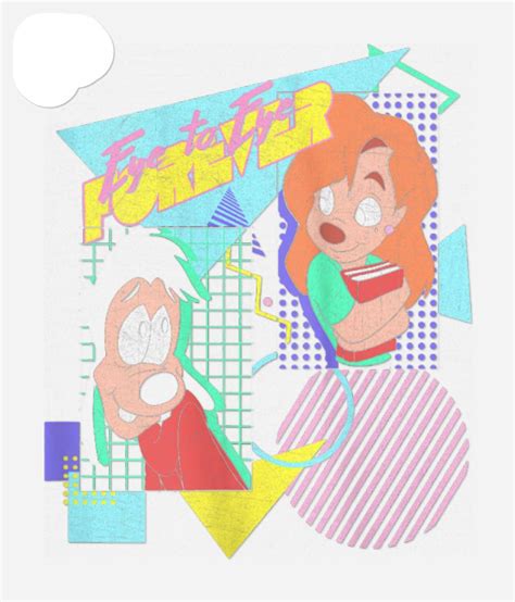 Disney A Goofy Movie Max Roxanne Eye To Eye Poster Stickers Id