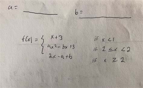 Solved Use The Definition Of Continuity To Find The Values