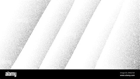 Dotwork Diagonal Stripes Pattern Background Black Noise Stipple Dots Dotted Vector Stock