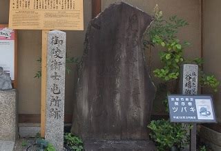 御陵衛士屯所跡の石碑 京都旅行のオススメ