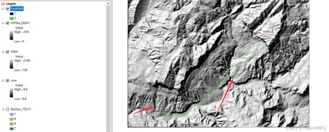 Arcgis距离分析—规划最低成本路径 Arcgis路径规划 Csdn博客