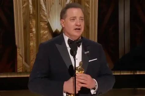 Brendan Fraser Vence O Oscar De Melhor Ator Por A Baleia OFuxico
