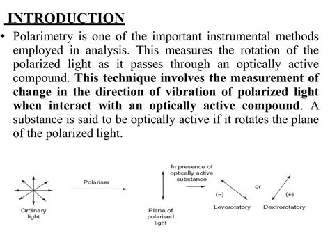 Polarimetry Pptx Chemistry Science