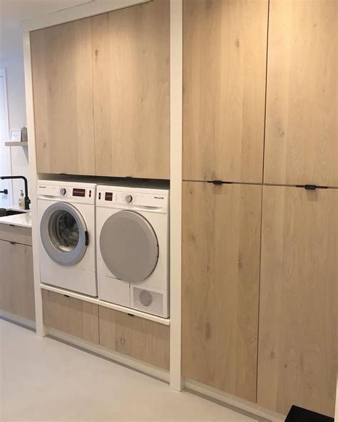 Wasmachine Ombouw Washok Inrichting Wasmachine Droger