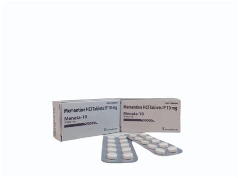 Memantine Hcl 10 Mg At ₹ 110 Stripe Rajpura Id 2854153645373