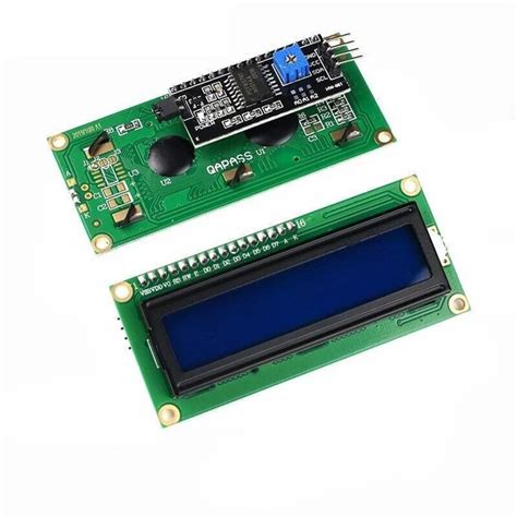 Modulo Display Lcd 1602 Seriale Iici2c Arduino Illuminazione Blu Per Raspberry Eur 349