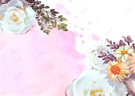 水彩質感花卉背景 花 紋理· 水彩背景圖片和桌布免費下載