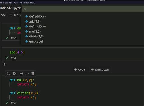 Ctrl Shift O Go To Symbol Does Not Work In Jupyter Notebook Issue