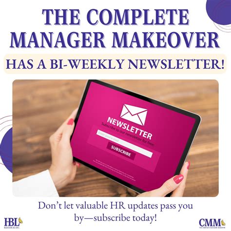 The Complete Manager Makeover® On Linkedin Hblresources Thecmm