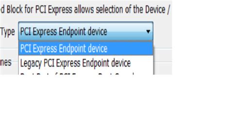 What Is The Difference Between Legacy Pci Express Endpoint Device And