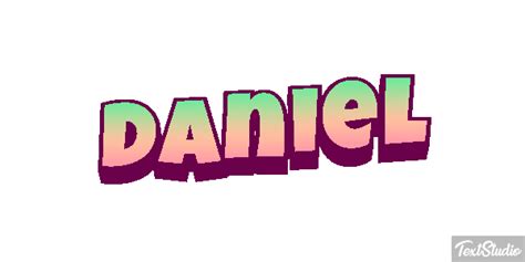 Daniel Name Animated  Logo Designs