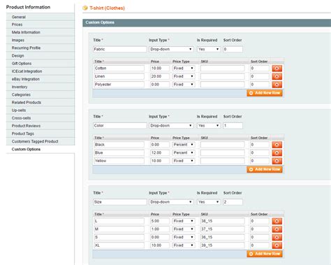 Magento 1 9 Custom Option Configurable Product Magento Stack Exchange